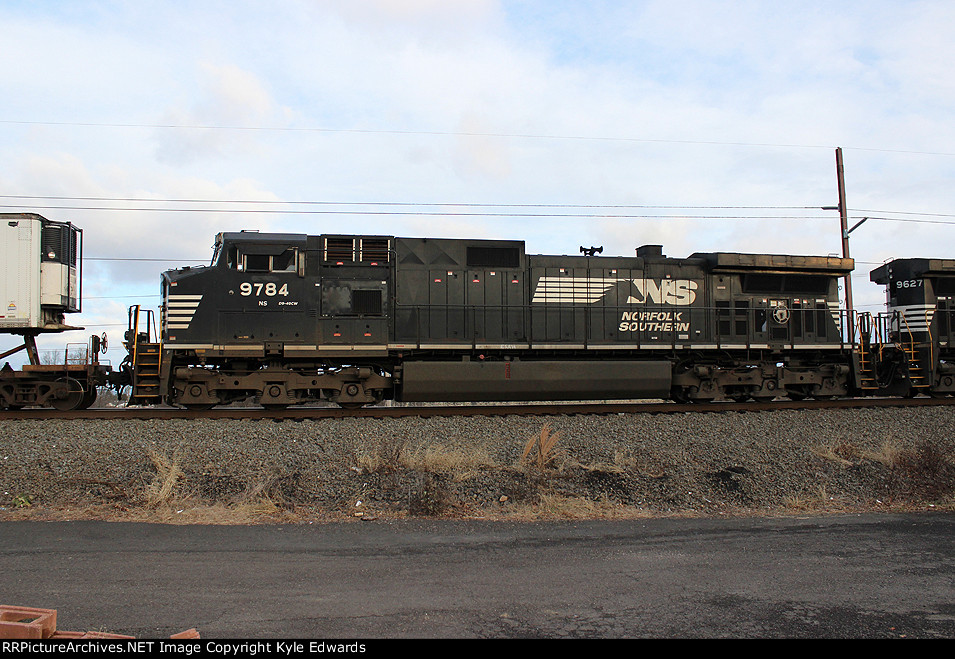 NS C40-9W #9784 on 24K